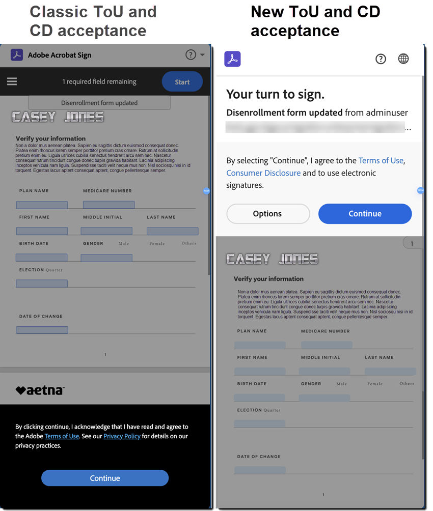 Enable the New Recipient Experience